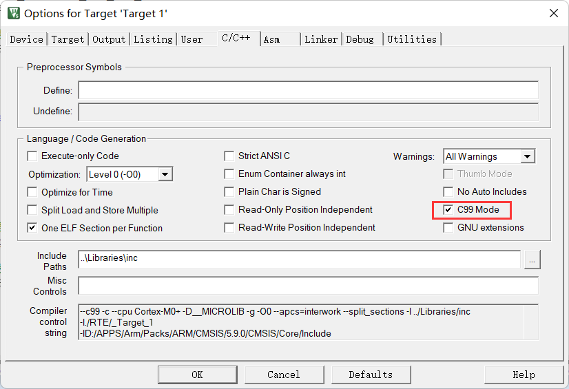 CW32 开发常见问题——编译报错及解决方法（2）_arm.cmsis.5.9.0-CSDN博客