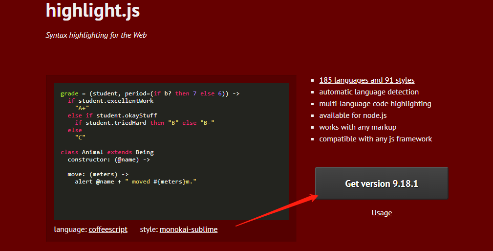 Html代码高亮带行号highlight代码高亮插件的使用（带行号）个人博客必备 Csdn博客