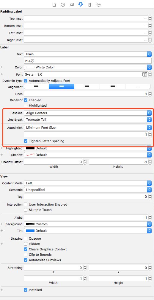 UILable在Autolayout模式下面自动调节字体大小-CSDN博客
