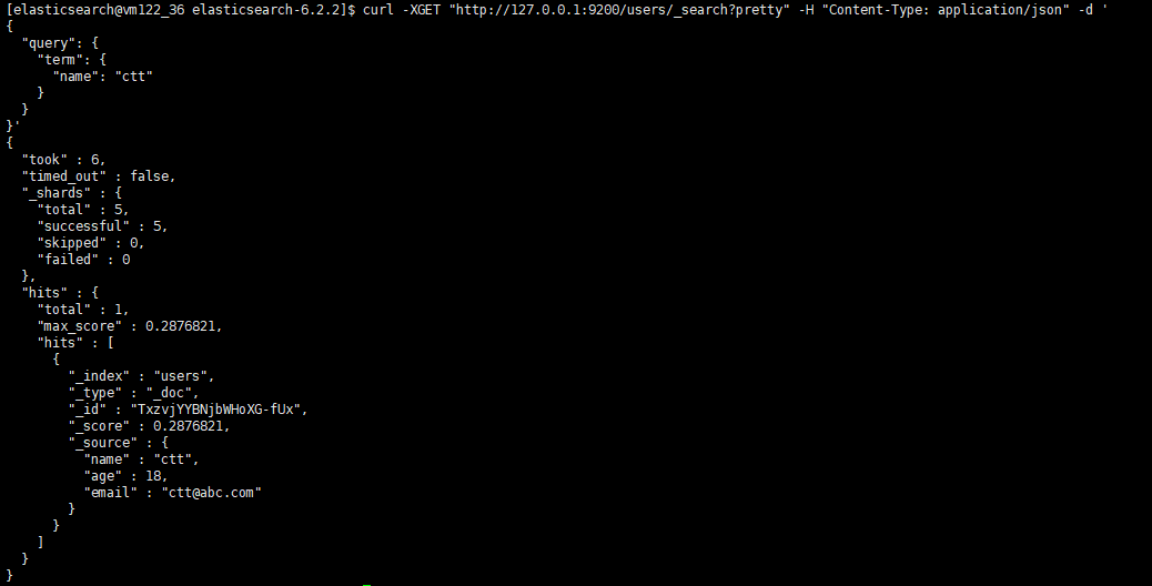 如何通过curl方式进行ElasticSearch增删改查-CSDN博客