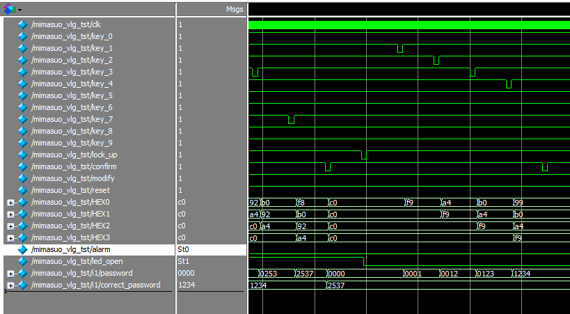 密码锁设计verilog代码quartus De10 Lite开发板de10lite Verilog Csdn博客