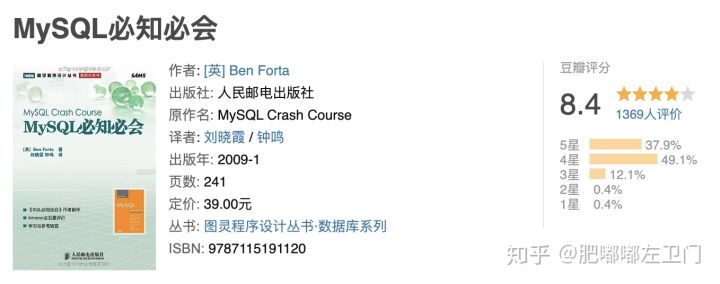Mysql推荐书mysql的书籍 Csdn博客 