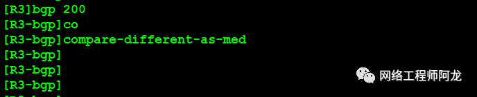 BGP med默认值_BGP路由优选原则之MED值-CSDN博客