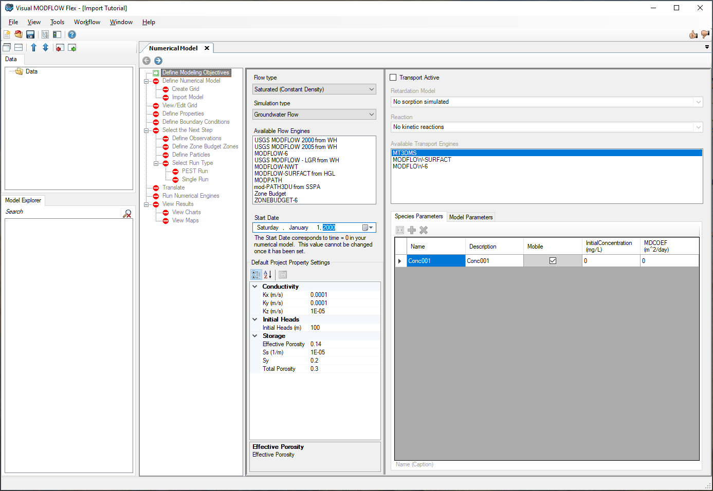 2.2 Importing Visual MODFLOW/MODFLOW Models Tutorial_visual modflow论坛-CSDN博客