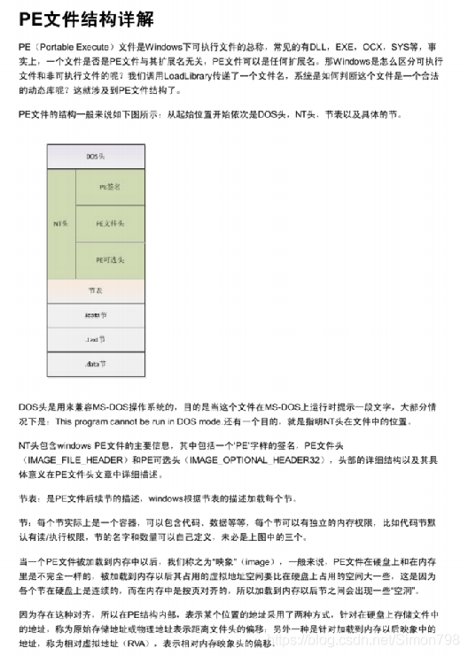 PE文件结构-CSDN博客