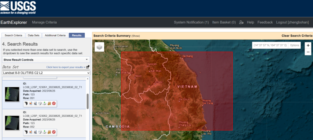 在USGS上批量下载Landsat系列影像（最新）_usgs下载landsat数据-CSDN博客