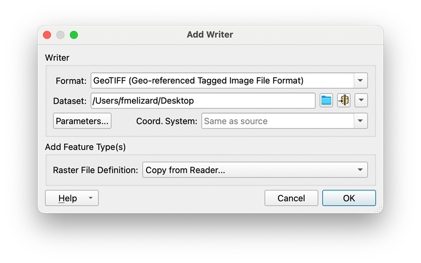 在FME中利用点云生成栅格和DEM_栅格化点云图层-CSDN博客