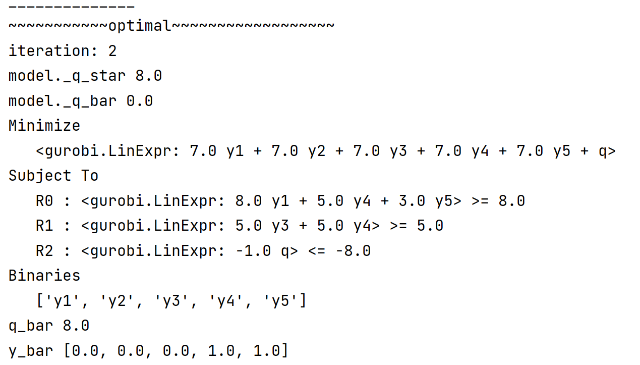 Benders decomposition 1解释+pythoncode（不用自行推导dual版本）_bender cut-CSDN博客