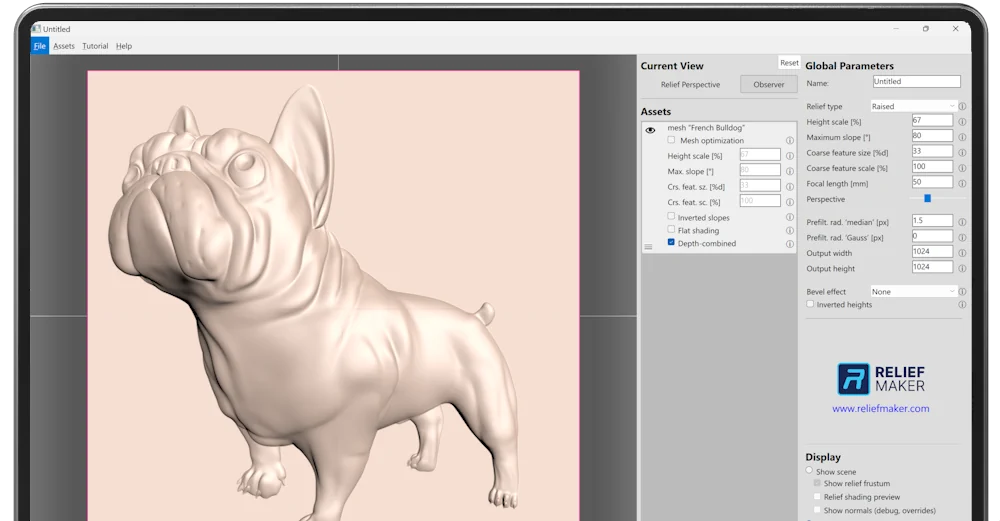 3D 浮雕：Relief Maker v1.0.1 x64_3d 浮雕relief maker软件-CSDN博客