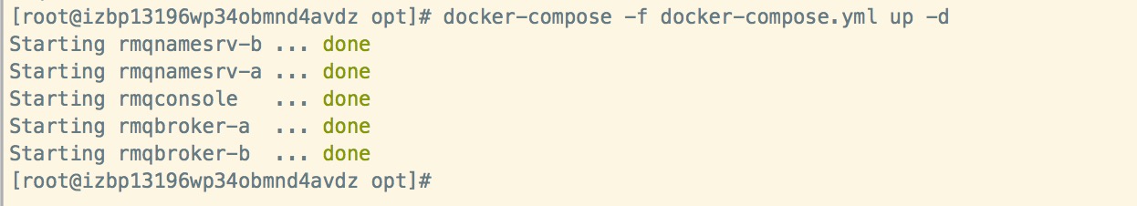 RocketMQ(二)---Docker集群部署RocketMQ_docker-compose在三台服务器上高可用执行6个rocketmq的配置-CSDN博客