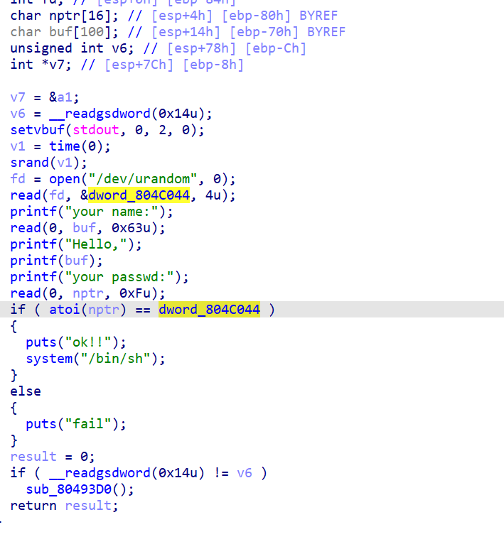 buuctf-pwn 5-8_pwn格式化字符串计算偏移-CSDN博客