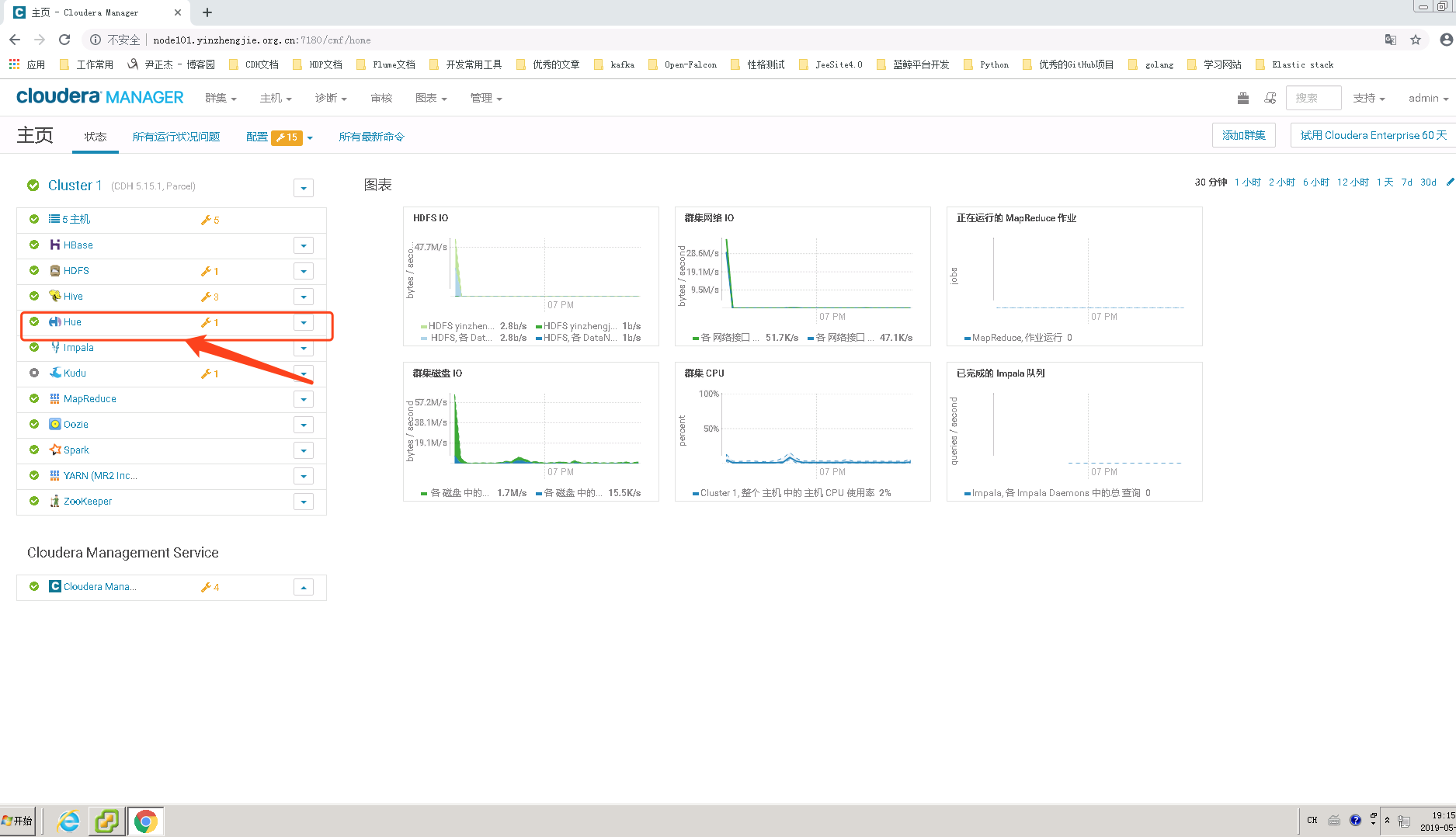 使用Cloudera Manager部署HUE_cloudera 添加hue-CSDN博客