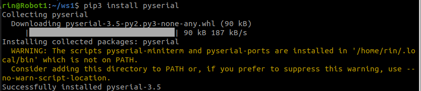ROS noetic 报错“ ModuleNotFoundError: No module named ‘serial‘ ”_nomoudle named 'serial'ros-CSDN博客