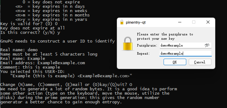 Windows环境下配置GitHub GPG签名_gpg: skipped "5a5d6d9c91e88ab7e7fec3888f8d4cbb9a36-CSDN博客