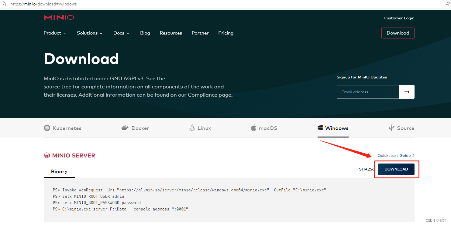 Minio对象存储及Springboot整合Minio分片上传_putobjectargs stream-CSDN博客