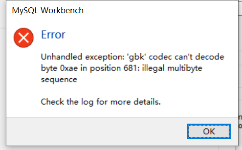 【已解决】MySQL workbench导入含中文的csv文件报错问题_mysql workbench导入csv文件-CSDN博客