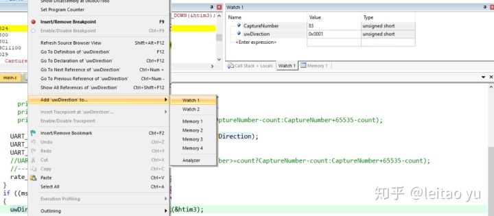 keil debug如何在watch直接修改变量值_STM32 开发中 STLINK/JLINK （Keil）使用调试代替串口打印..._weixin_39917811的博客-CSDN博客