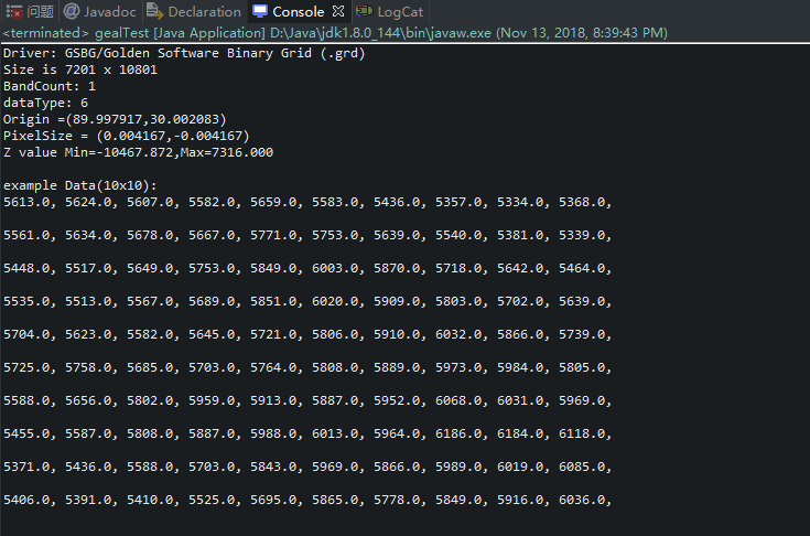 java gdal开源库_基于GDAL库，读取.grd文件（以海洋地形数据为例）Java版-CSDN博客