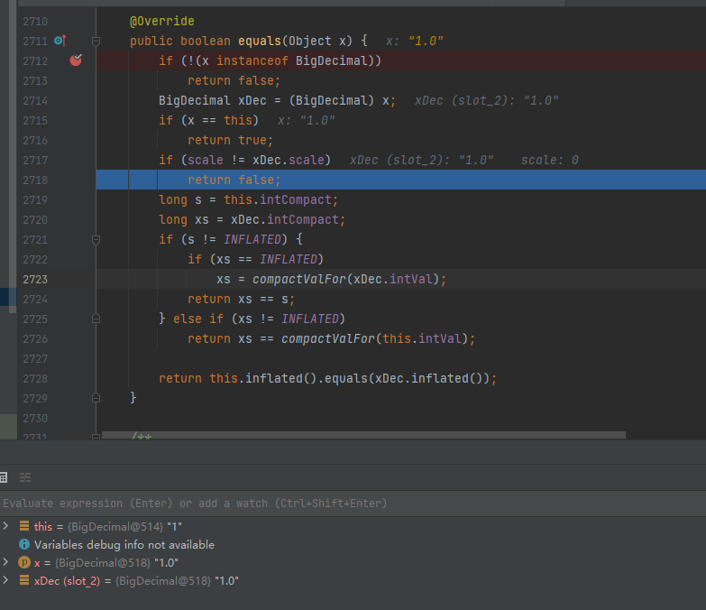 为什么不能用BigDecimal的equals方法做等值比较？_bigdecimal为什么不能用equals-CSDN博客
