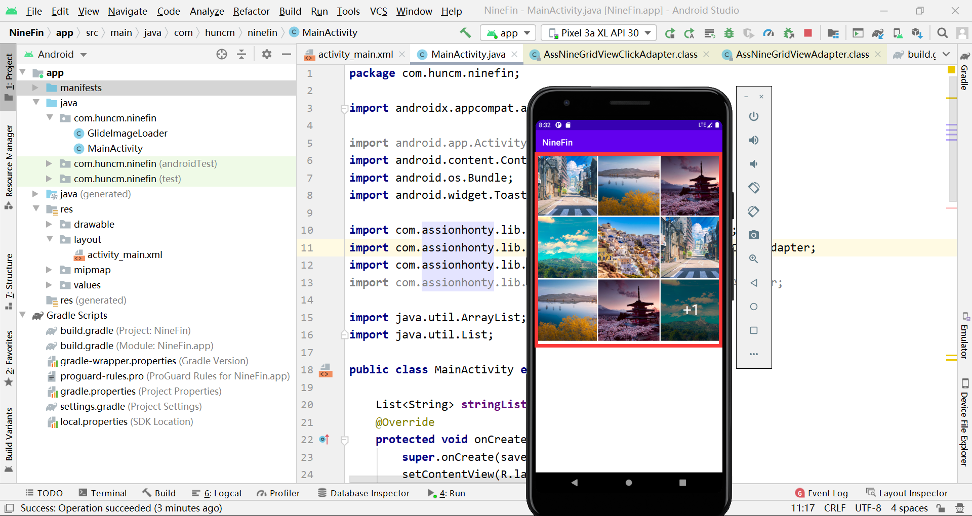 Android---仿QQ空间动态九宫格图片预览(二)_android仿qq空间图片展示-CSDN博客