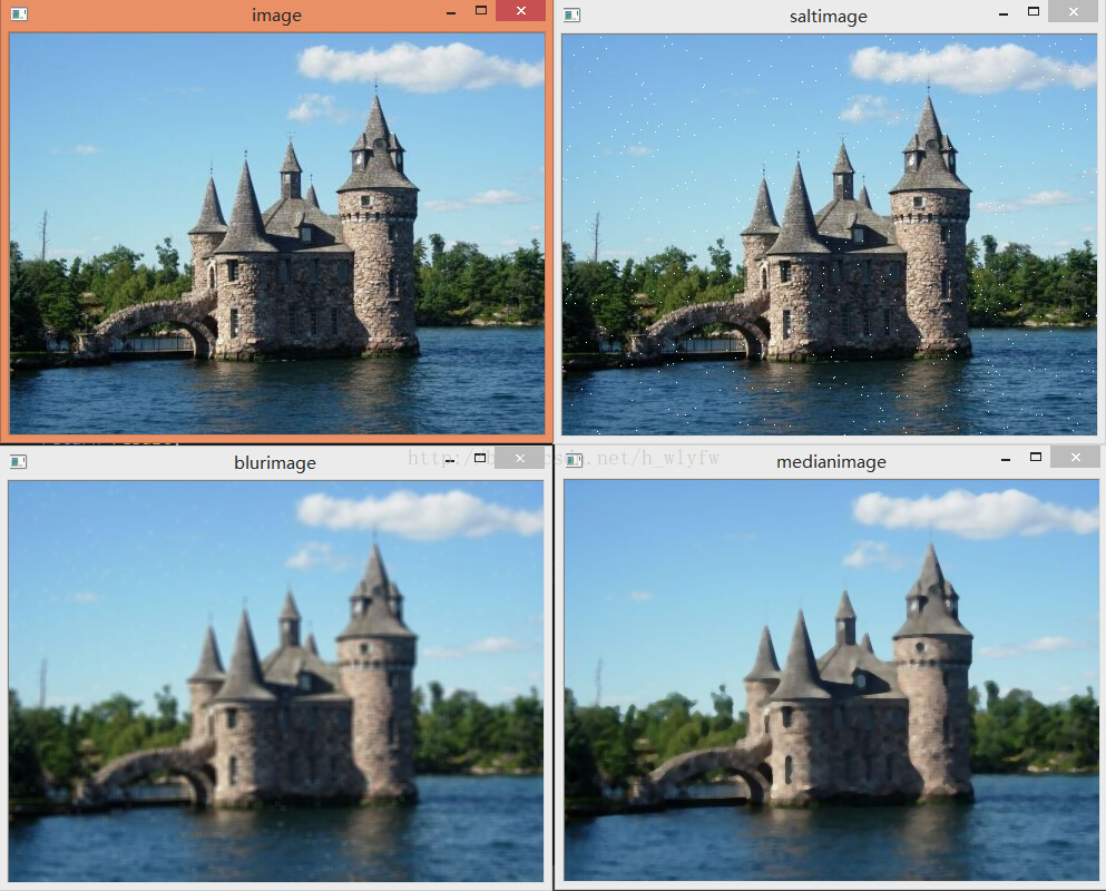 Opencv 中值滤波 Matlabopencv中值滤波和低通滤波器对椒盐噪声处理的效果比较 Csdn博客