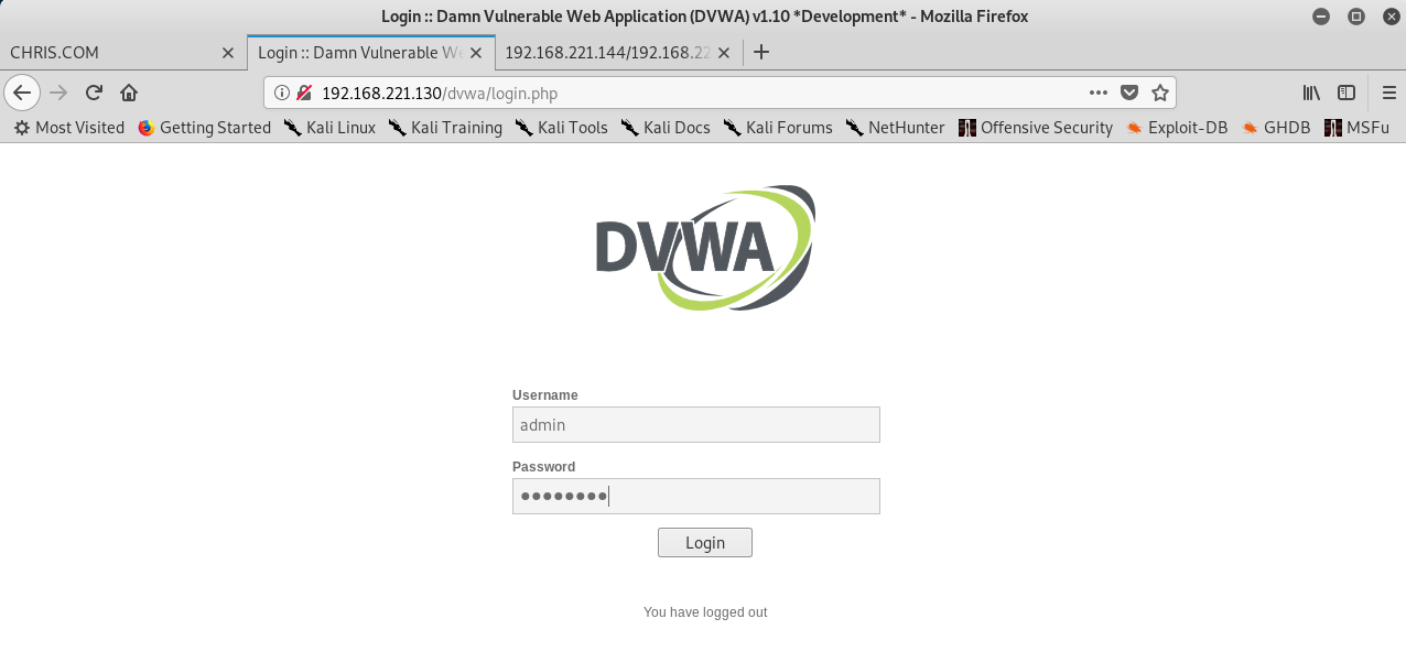 CSRF DVWA 实验_dvwa csrf实验-CSDN博客
