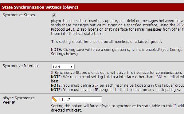 Pfsense HA（高可用性群集）-CSDN博客