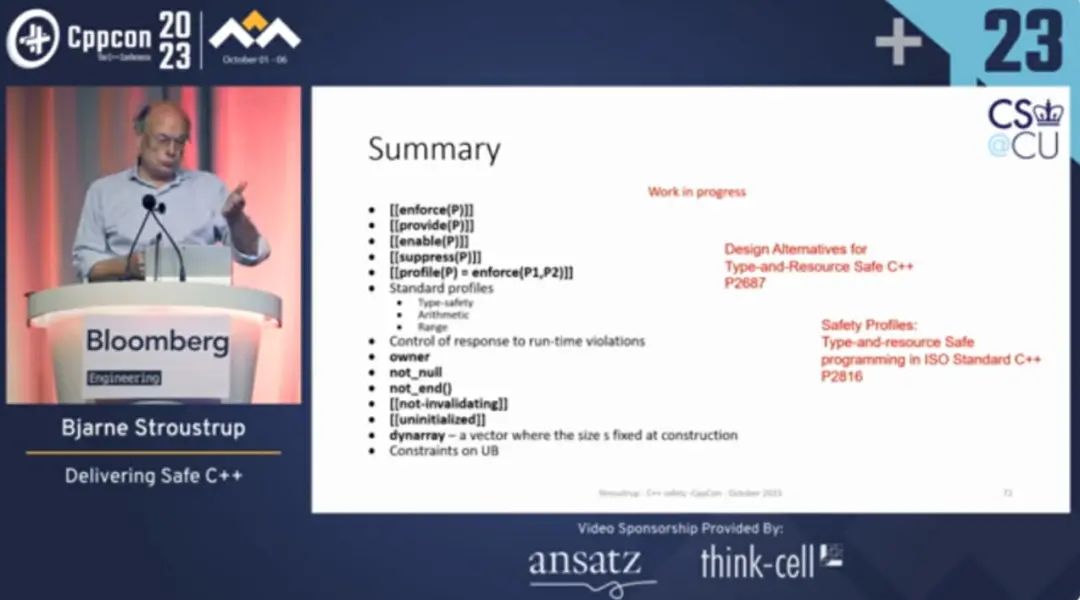 C++之父Bjarne Stroustrup：我会为全球数十亿行 C++ 代码带来一个崭新的解决方案-CSDN博客