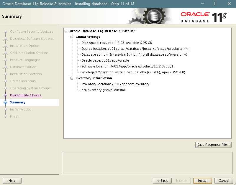 Linux安装oracle 2 Csdn博客