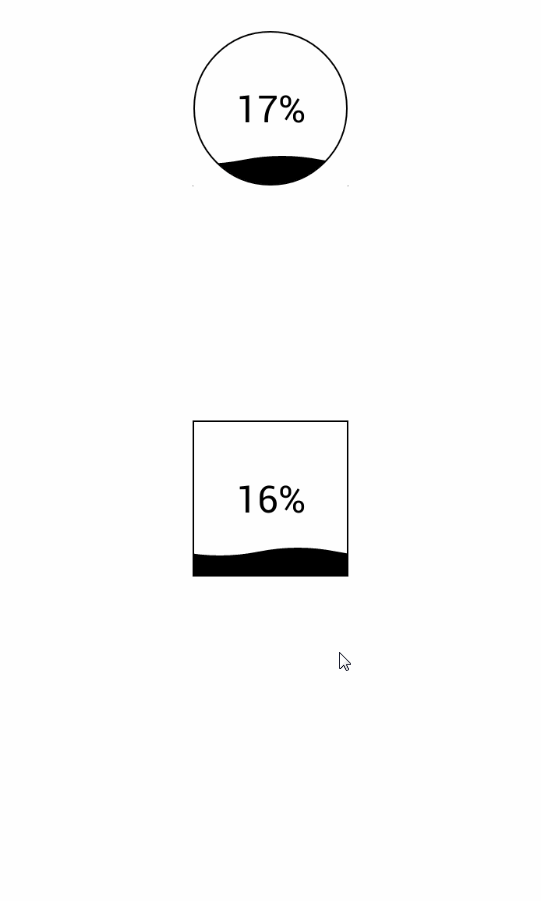 android线条波动动画,Android自定义WaveView实现波浪进度效果-CSDN博客