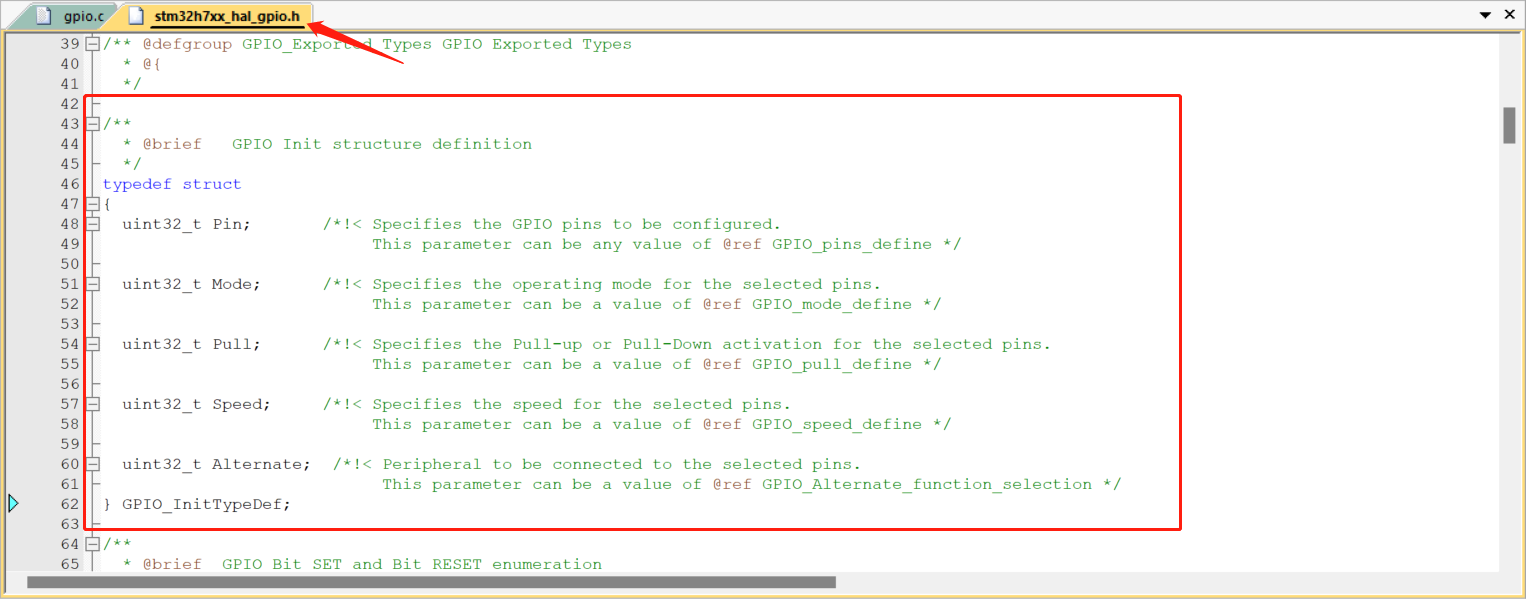 【STM32专题 GPIO (基于STM32H750XB)】-CSDN博客