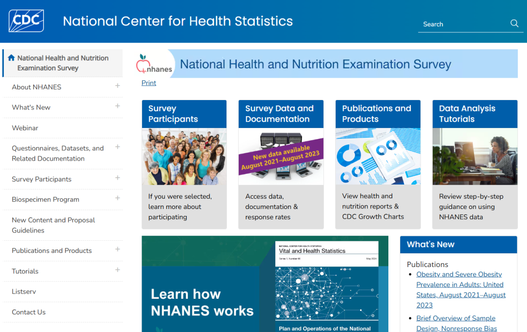 新数据更新，NHANES数据库该如何选题？-CSDN博客