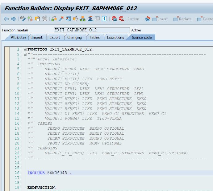 Copy PR header text to PO header when ME21N（增强方法2）_SAP刘梦_新浪博客-CSDN博客