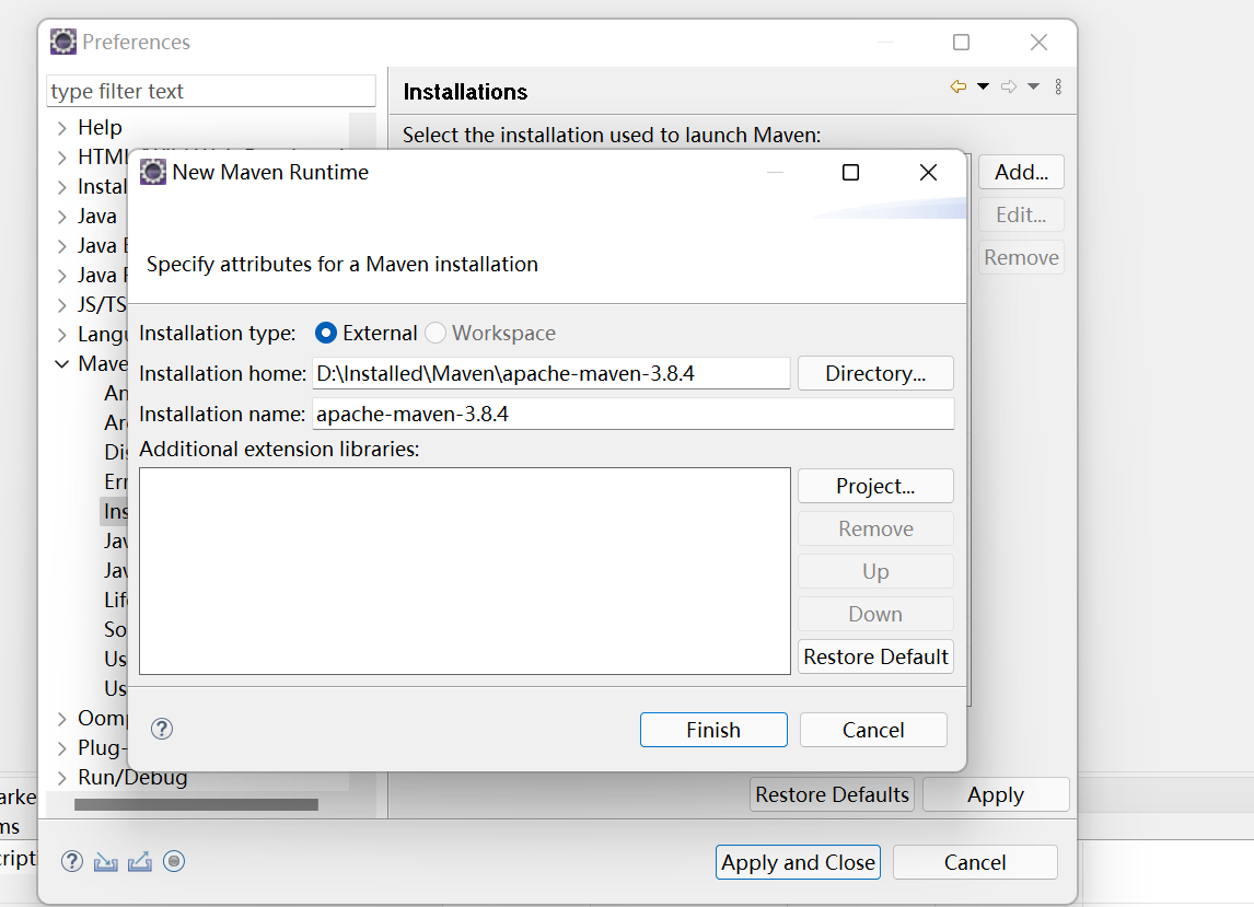 利用Eclipse搭建maven并创建maven项目_eclipse 创建maven项目-CSDN博客