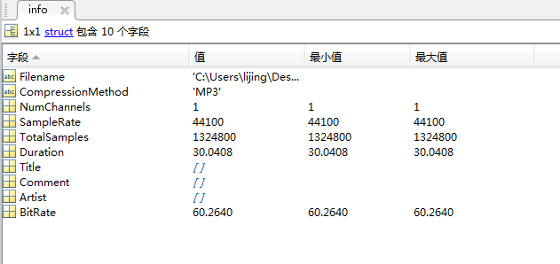 matlab读取wav音频文件_Matlab音频信号的基本处理与分析-CSDN博客
