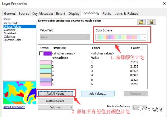 GIS应用技巧之ArcGIS中的ColorMap_arcgis设置rgb颜色值-CSDN博客