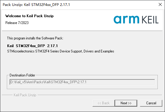 添加STM32F4标准外设库_stm32f4系列的dfp安装-CSDN博客