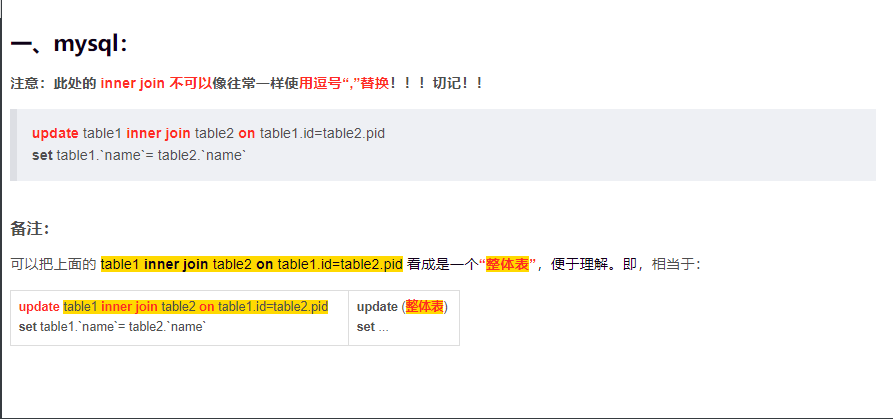 Hive和mysql的笔记 反向overwrite,避免重复插入数据,量表关联更新 Csdn博客