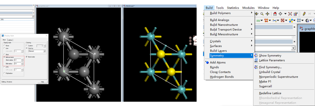 Materials Studio建模——异质结的建立（1）_material studio 怎么建立纳米线超胞-CSDN博客