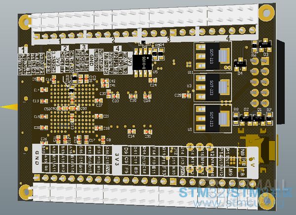 stm32最小系统_STM32/STM8最小系统板电路+PCB源文件-CSDN博客