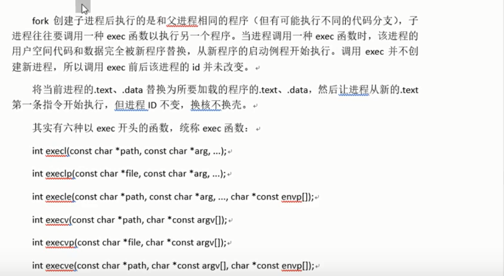 Exec函数族 Csdn博客 