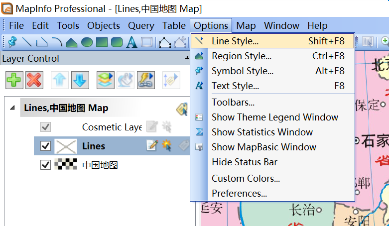 交通运输地理空间分析 - 第 4 节课：MapInfo 基础操作，地图元素的组合、分离，以及线对象的创建-CSDN博客