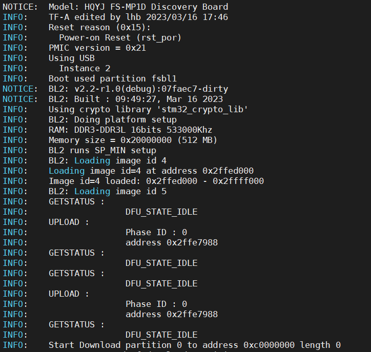 Stm32mp157编译移植烧录tf A固件遇到的问题error Boot Interface 6 Not Supported 20230316stm32mp1的tf A编译报错 Csdn博客 