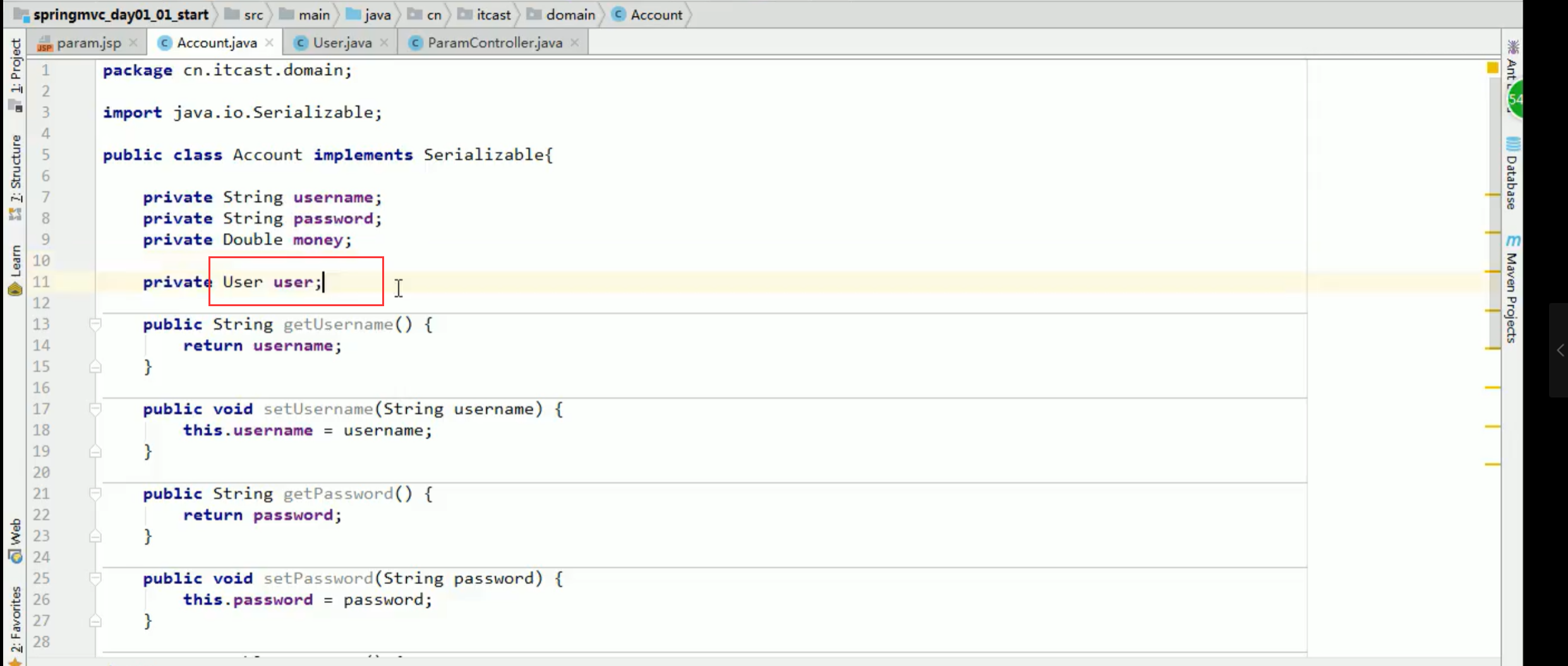 spring mvc——参数绑定及自定义类型转换——请求参数绑定实体类型&实体类型中还包括引用类型...-CSDN博客