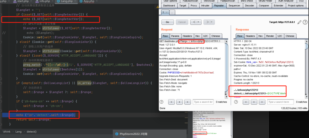 ThinkPHP文件包含，远程执行漏洞分析_thinkphp version 6.1.1 漏洞-CSDN博客