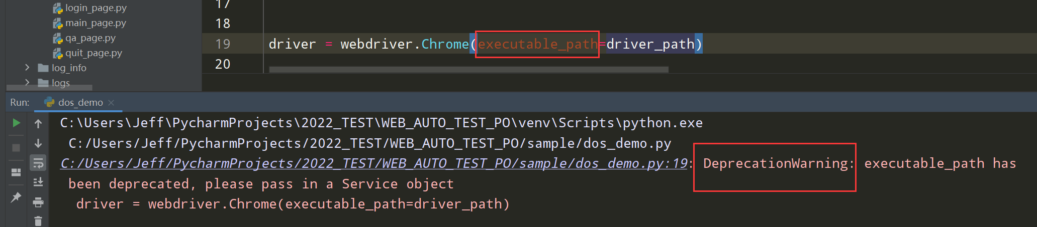 Selenium(20)：传入webdriver驱动的新方法 Service()函数；以前的executable_path报警告，即将弃用_webdriver service-CSDN博客