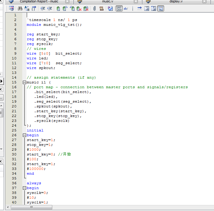 音乐播放器一首歌蜂鸣器ROM存储Verilog,代码/视频_乐曲mif文件-CSDN博客