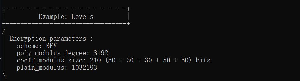 Seal库官方示例（三）：levels.cpp解析_seal库实现rlwe-CSDN博客