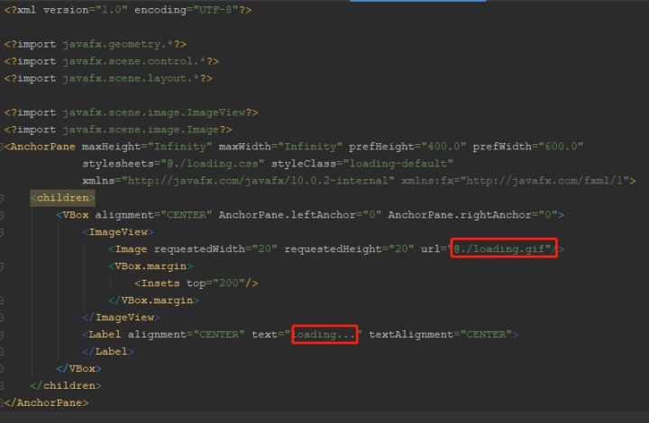 类 新建javafx程序时 Javafx实现loading效果 Csdn博客