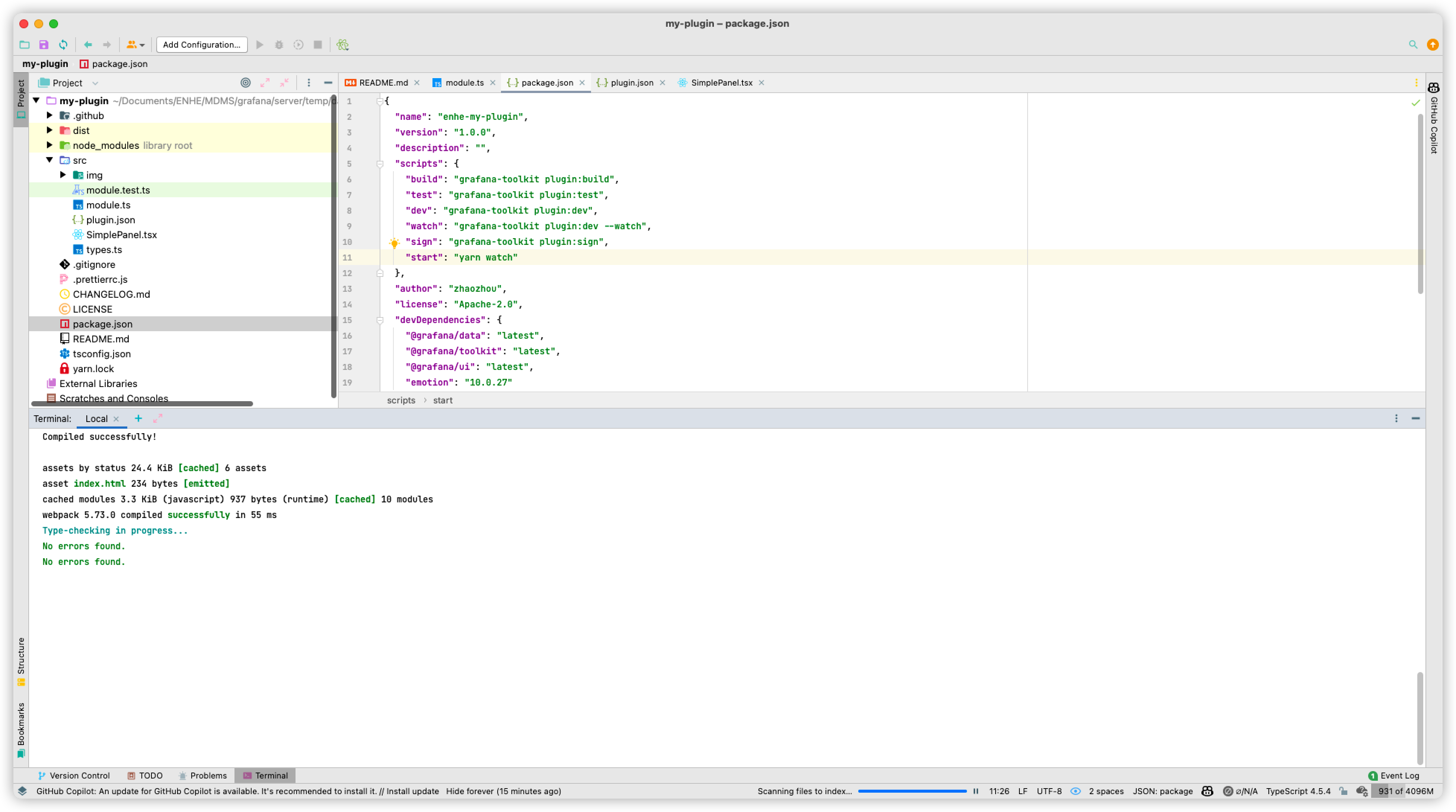 grafana实现自己的Panel_grafana插件开发-CSDN博客